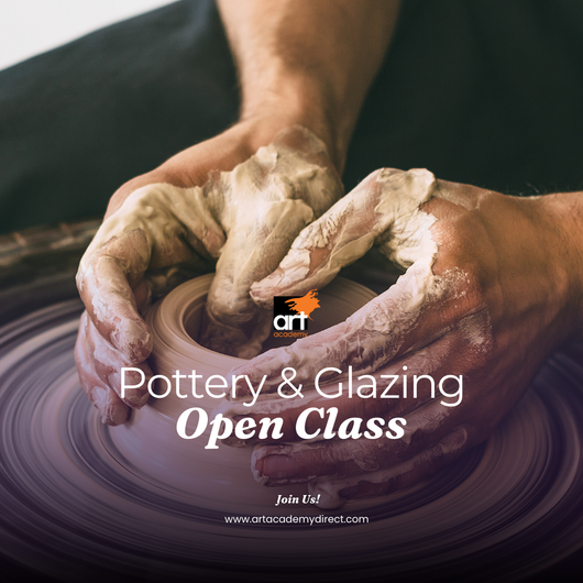 Pottery & Ceramic Glazing Open Class (16+) - Intermediate/Advanced