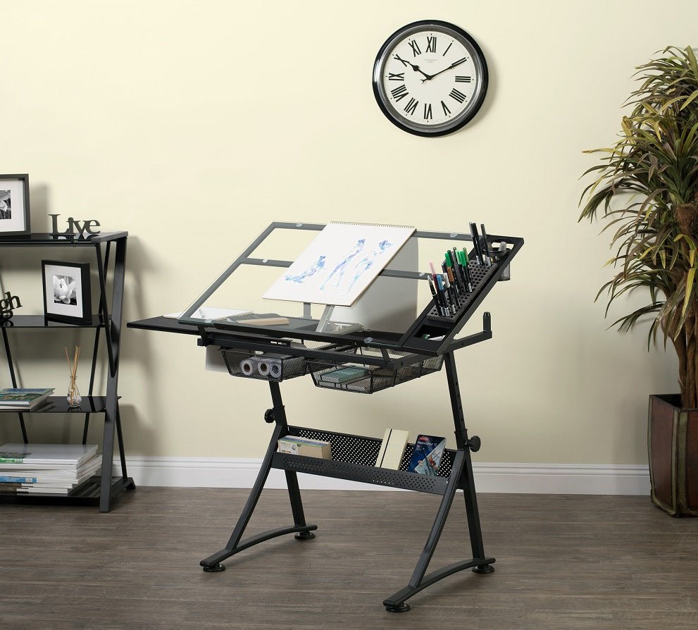 Fusion Table with Glass Top - Art Academy Direct malta