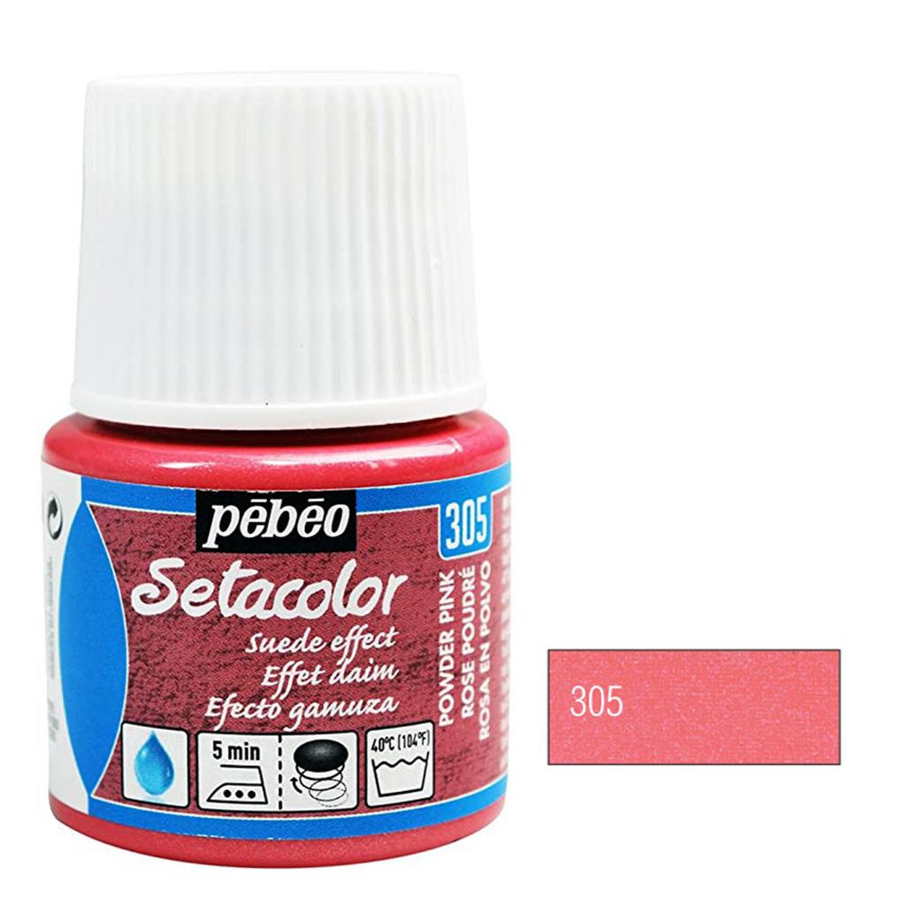Pebeo Setacolor Opaque Fabric Paint 45ml - Suede Effect - Art Academy ...