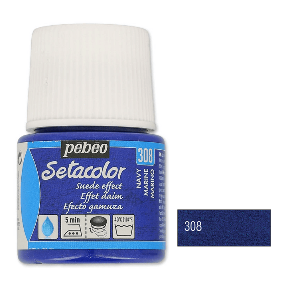 Pebeo Setacolor Opaque Fabric Paint 45ml - Suede Effect - Art Academy ...