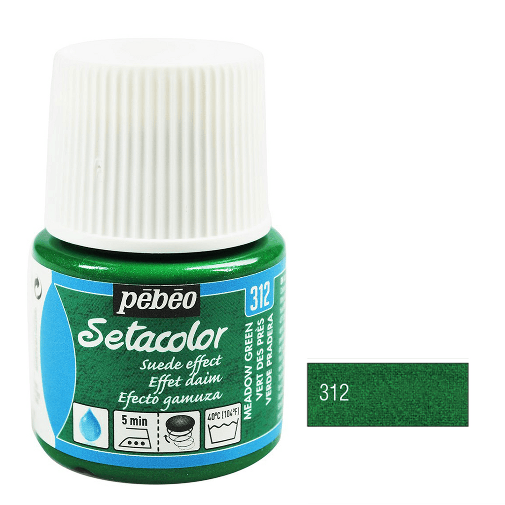 Pebeo Setacolor Opaque Fabric Paint 45ml - Suede Effect - Art Academy ...
